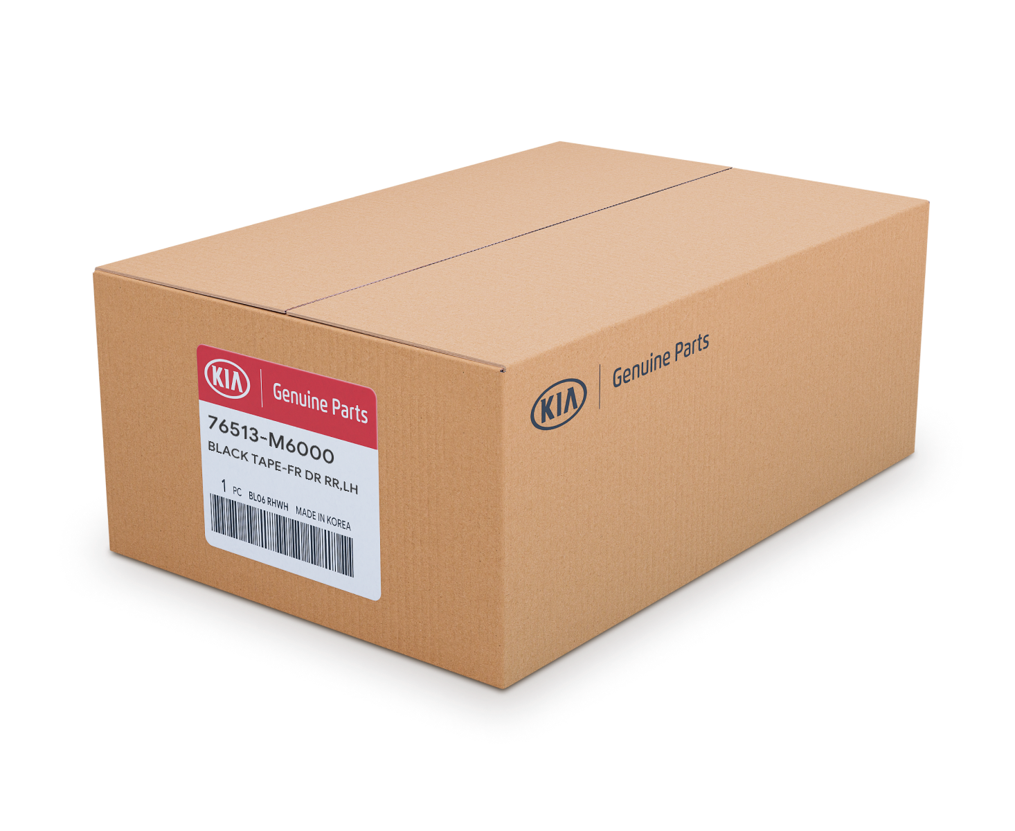 76513-M6000 Black Tape-Fr Dr Rr,Lh Kia | YoshiParts