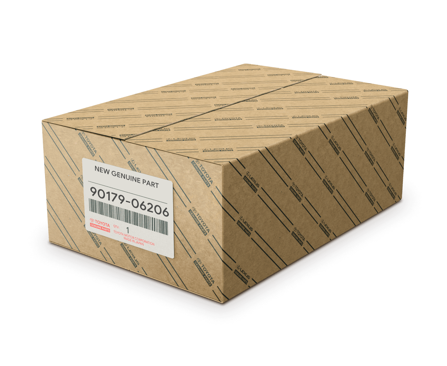 90179-06206 Nut Toyota | YoshiParts